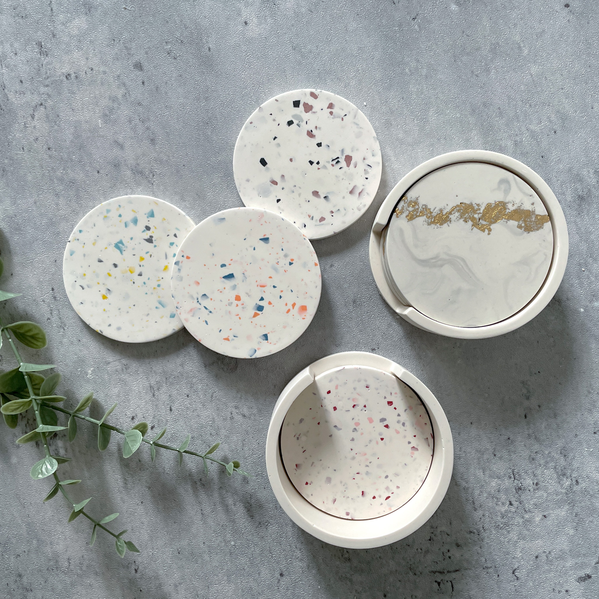 Round Coaster Set – Jhoou Studio