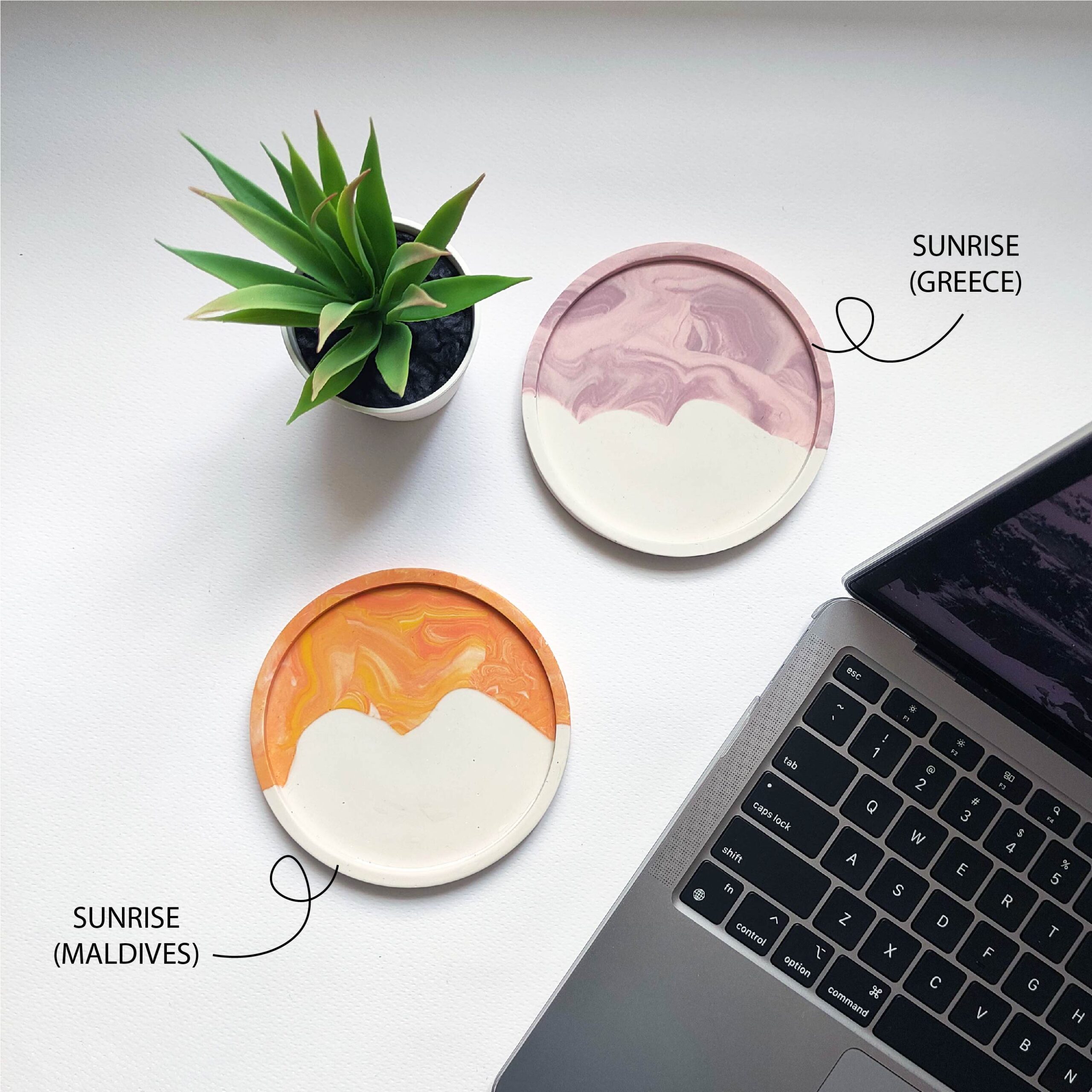 Themed Coaster (Sunrise) – Jhoou Studio