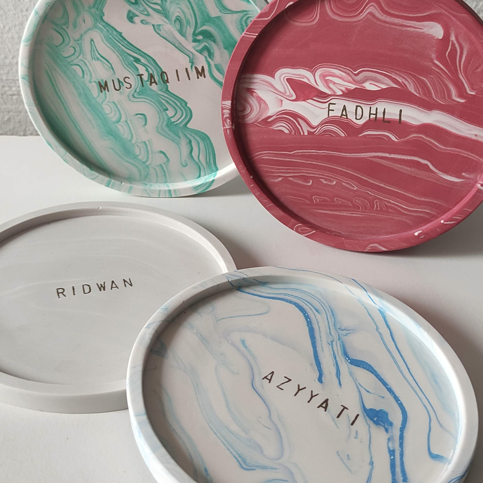 Round Coaster (Solid) – Jhoou Studio